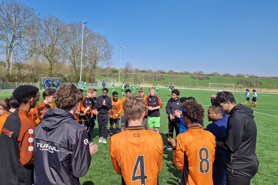 Smitshoek 17-1 halve finale KNVB Beker tegen De Jodan Boys | VV Smitshoek